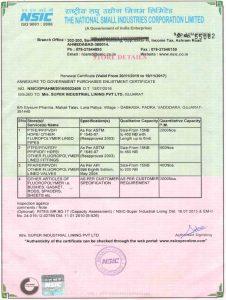 Our Approvals – DTPL PRODUCTS