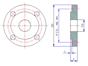 Flange and Pipe Dimensions - DTPL PRODUCTS
